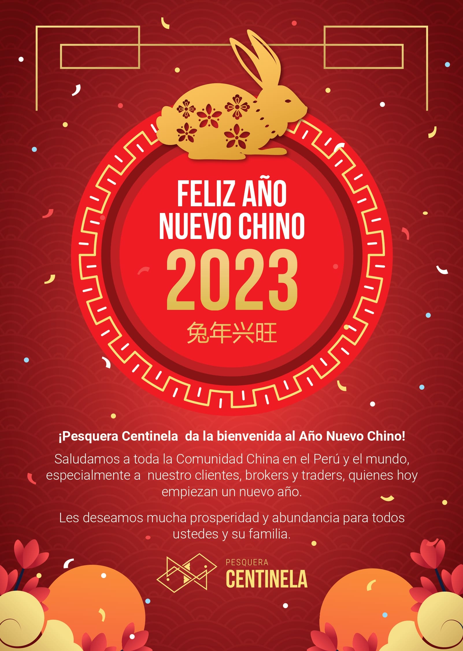 Feliz Año Nuevo Chino | Centinela